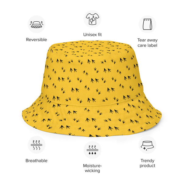 Chicken Feet Reversible Bucket Hat – Funny Farm Hat - Cluck It All Farms