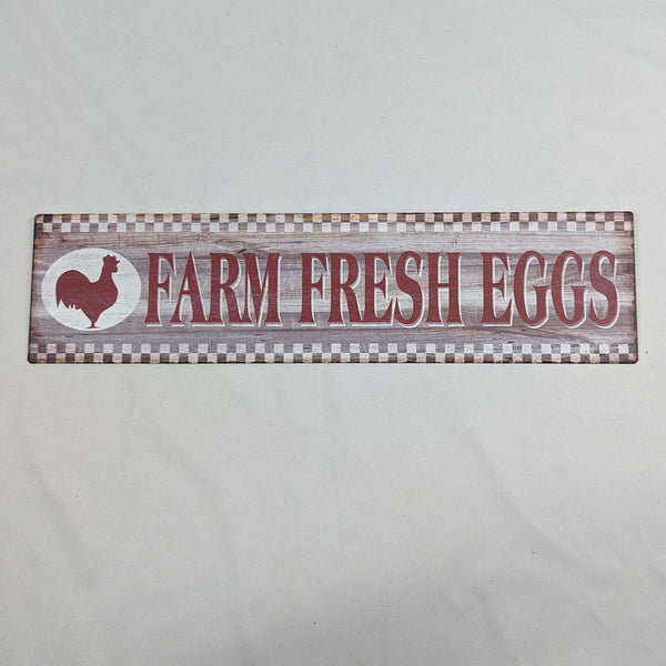 Cluck It All Farms Farm Fresh Eggs Tin Sign
