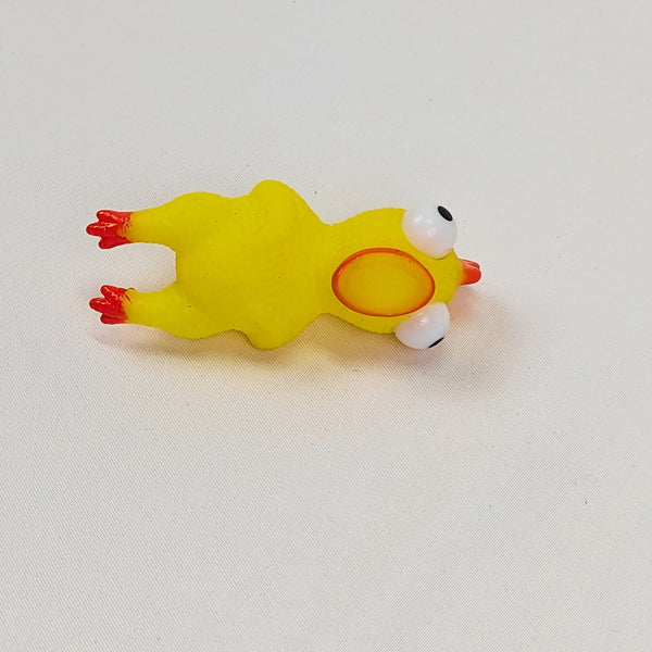 2" Popping Eye Chicken Toy - Cluck It All Farms